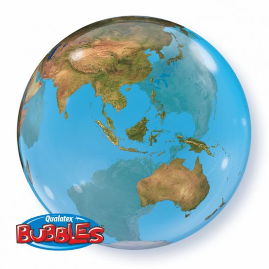 Planet Earth Bubble Foil Balloon l Foil Balloon l My Party Box ...